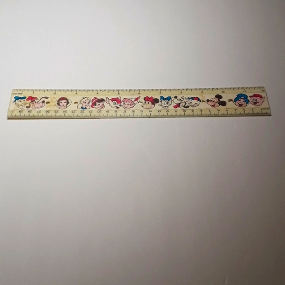 Disney | Toys | Rare Early Walt Disney Productions Ruler | Poshmark